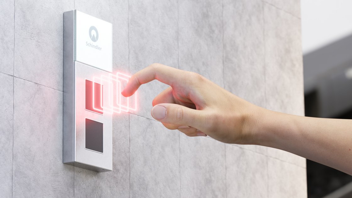 elevator call button panel