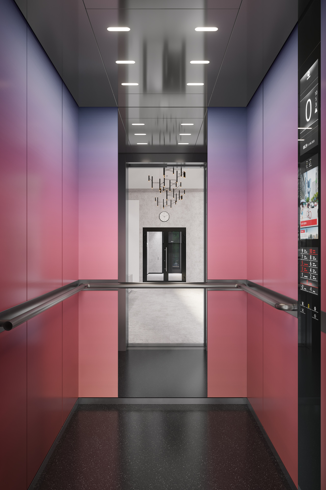 elevator cabin interior design