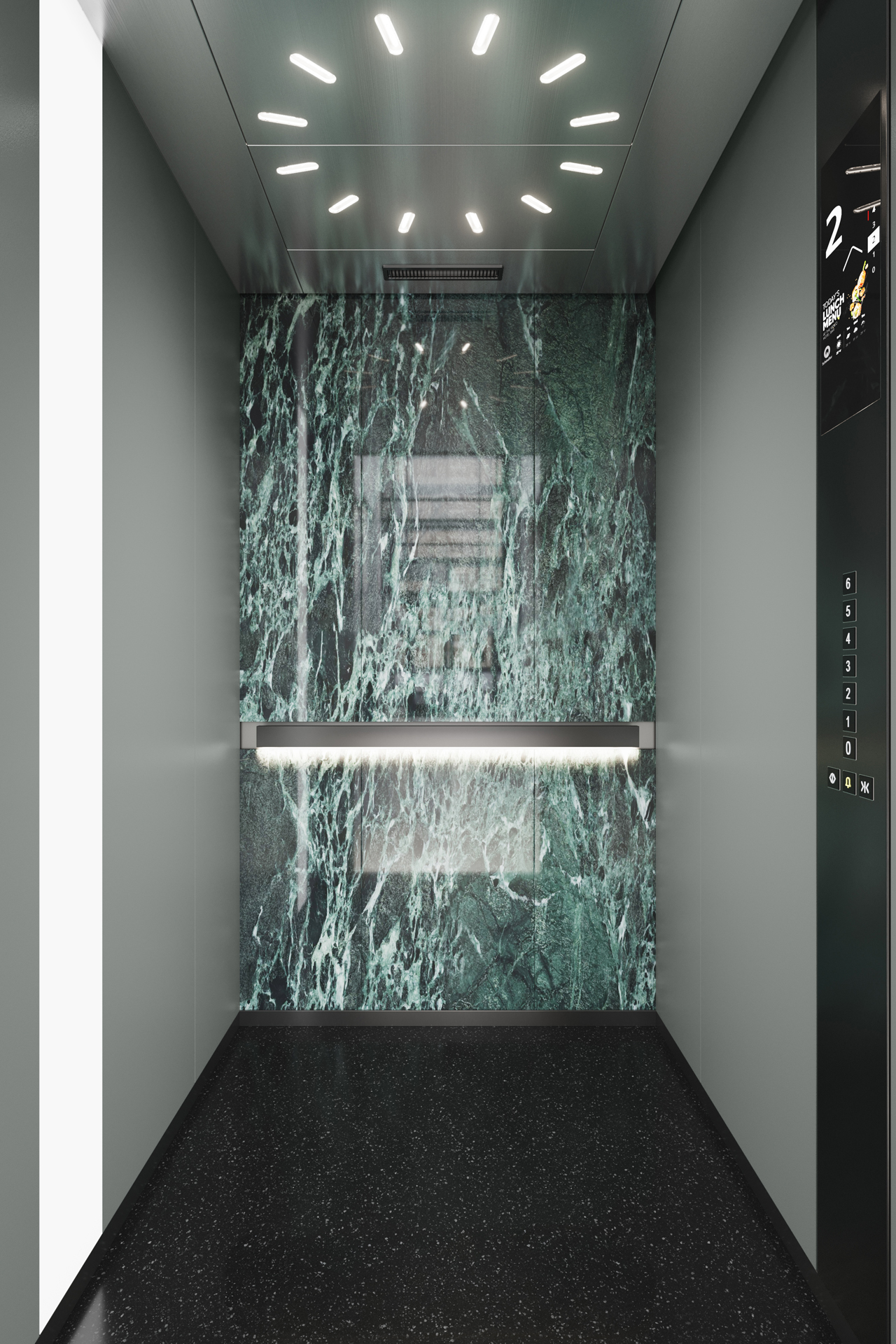 cool elevator interior design