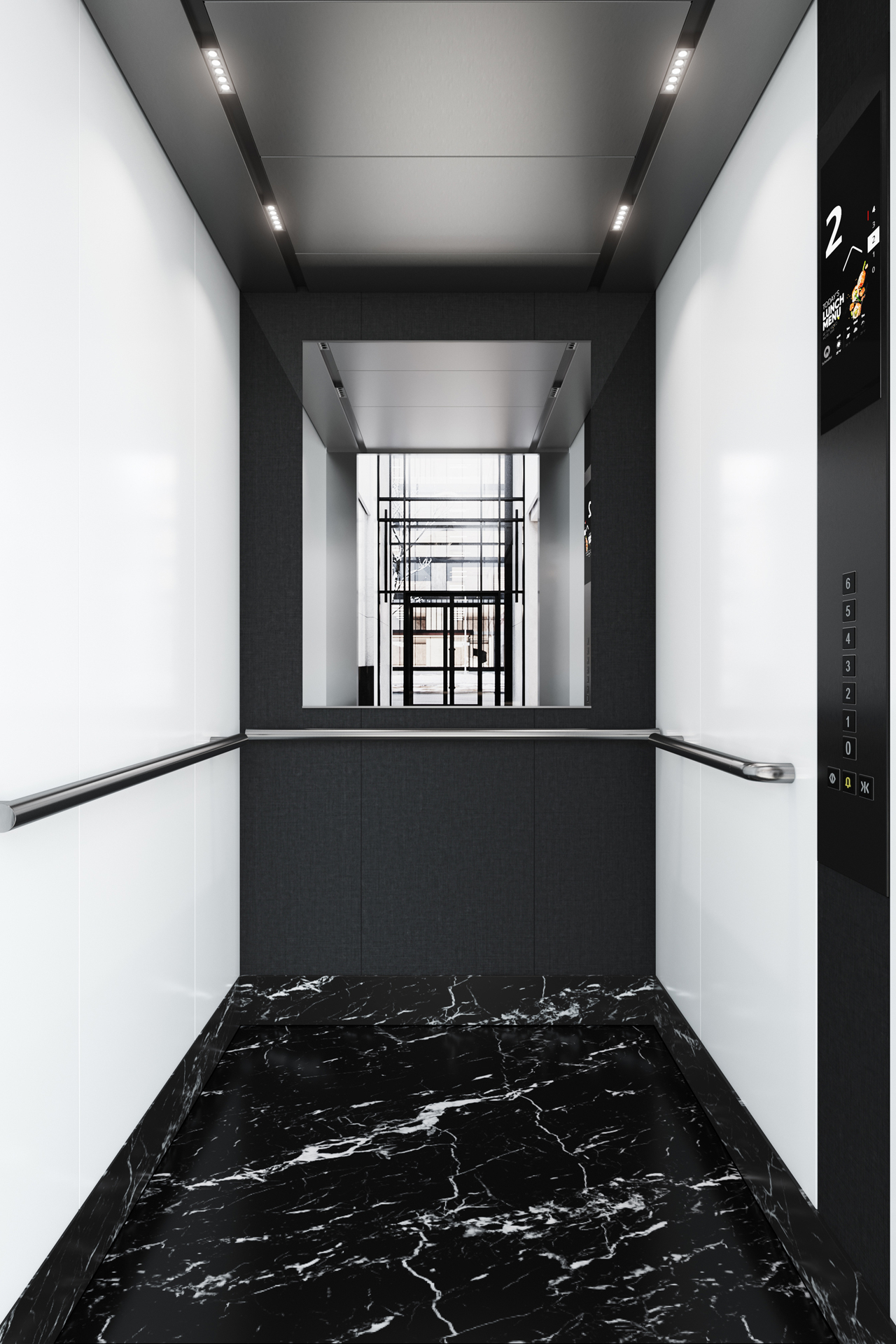 elevator inside design