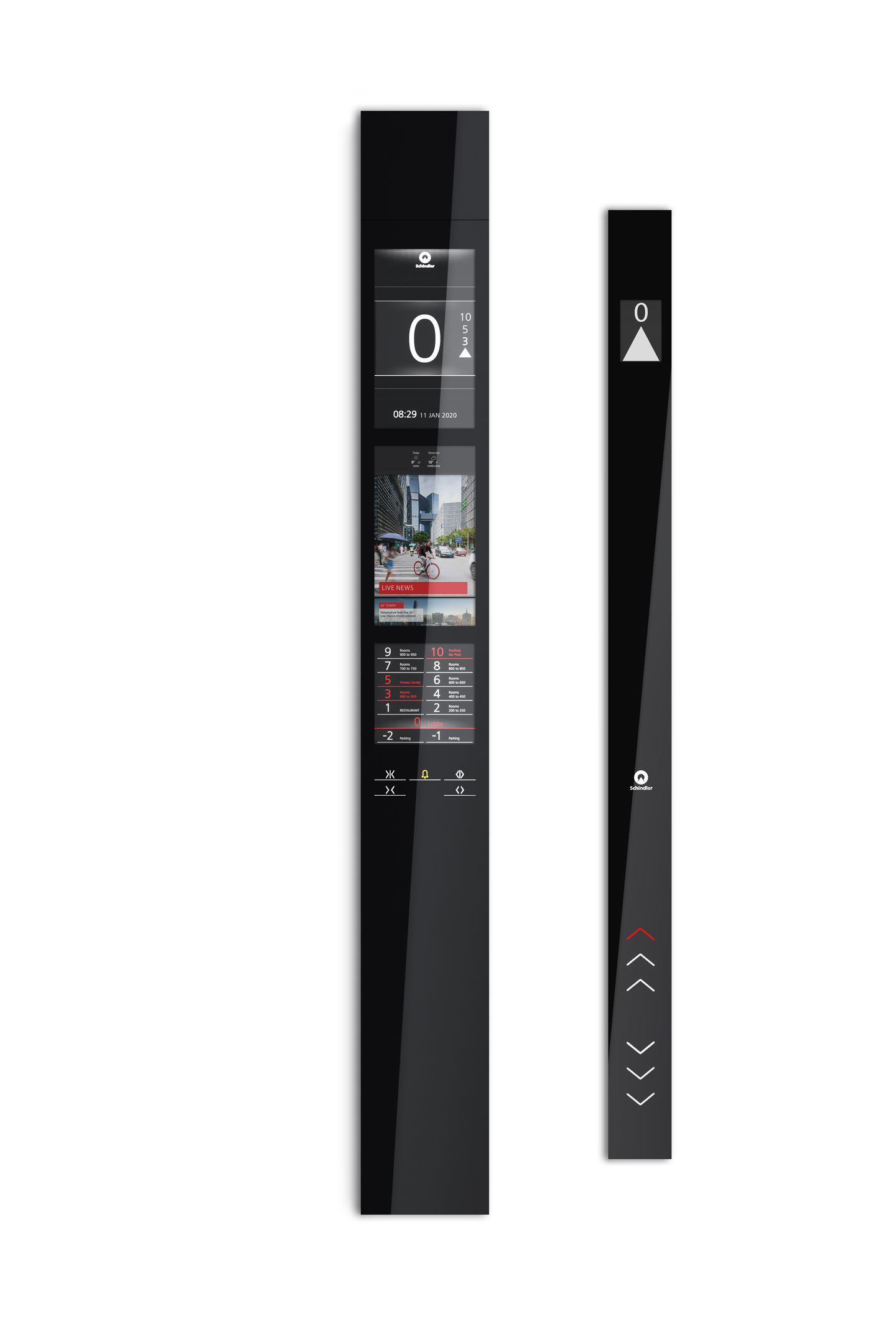 schindler elevator fixtures